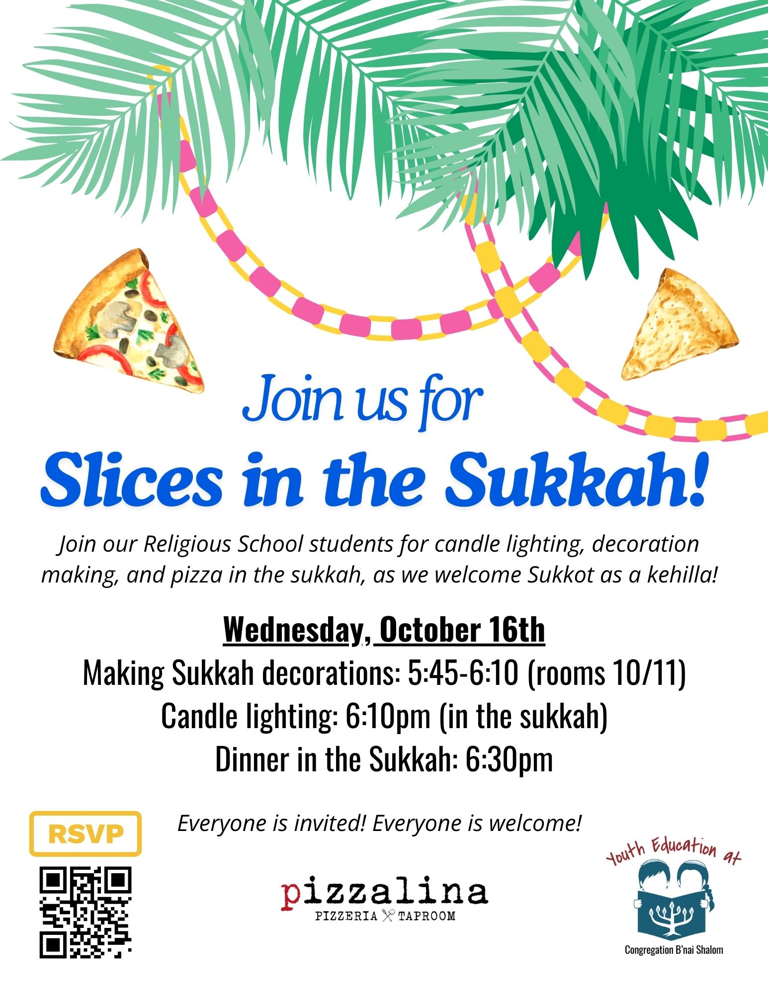 Calendar | Congregation B'nai Shalom